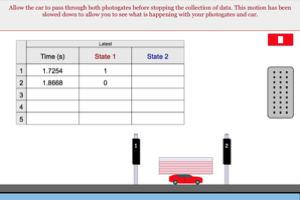 Measuring Speed with Photogates